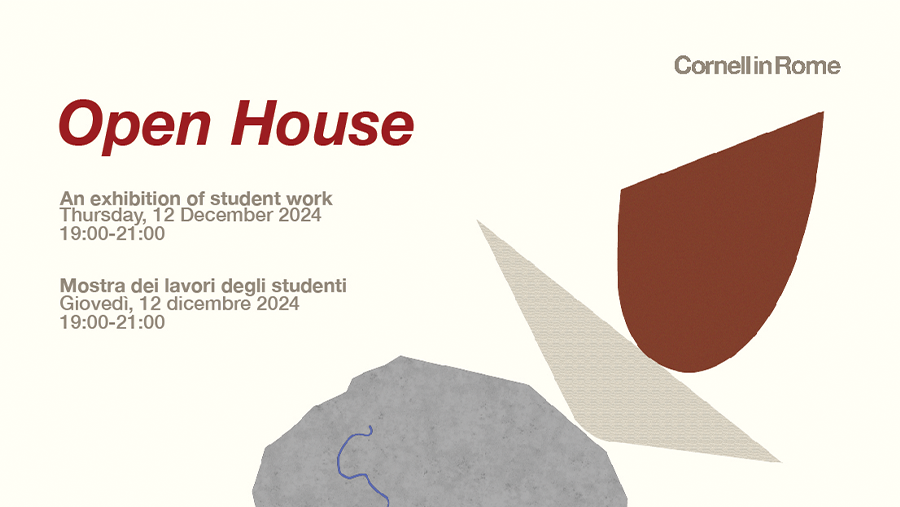 Cornell in Rome: Fall 2024 Student Exhibition | Cornell AAP